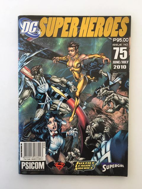 DC Superheroes 75 June/July 2010 Comic Book By PSICOM Publishing Comic ...
