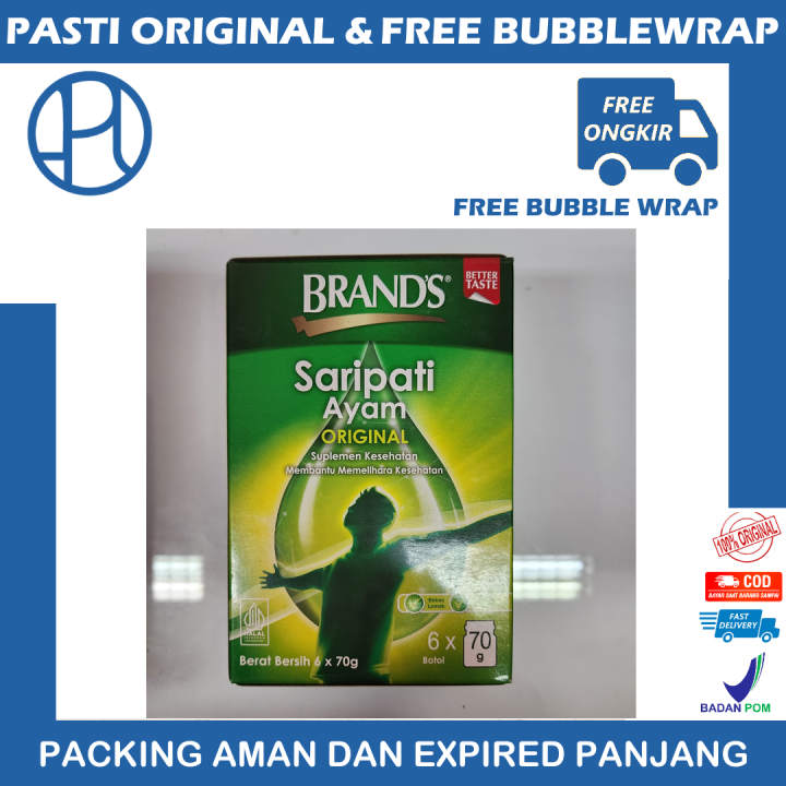 BRANDS ESSENCE OF CHICKEN ORIGINAL 70GR ISI 6 BOTOL | Lazada Indonesia