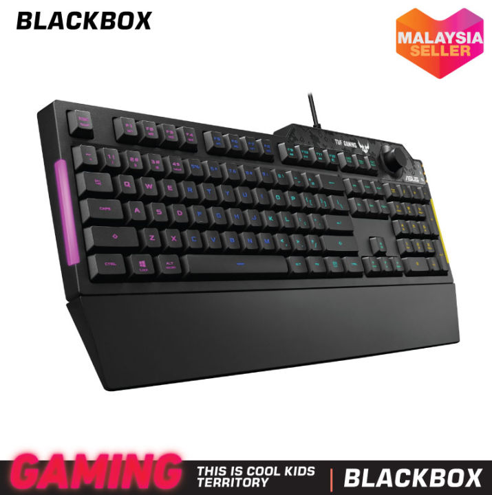 Asus TUF Gaming K1 RGB Keyboard With Dedicated Volume Knob Spill ...