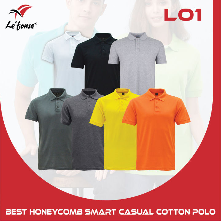 LEFONSE Unisex Best Honeycomb Smart Casual Comfortable Plain Cotton ...