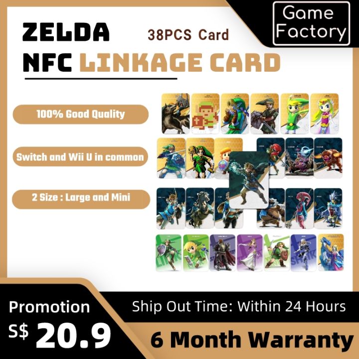 SG Stock 38Pcs The Legend of Zelda Tears of the Kingdom Switch Amiibo ...