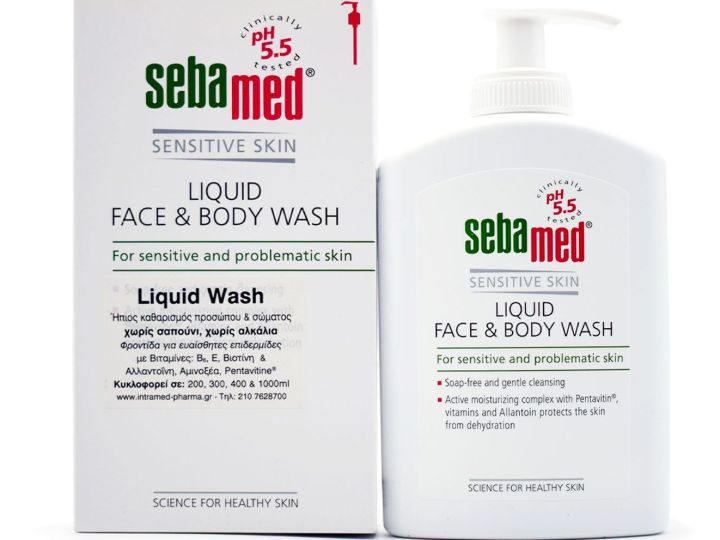 Sebamed Liquid Face & Body Wash For Sensetive and Problematic Skin ...