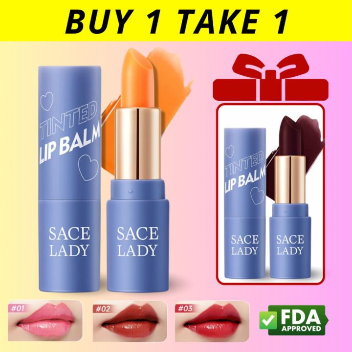 SACE LADY TINTED LIP BALM Theraphy Magic Lasting Waterproof Lip Tint ...