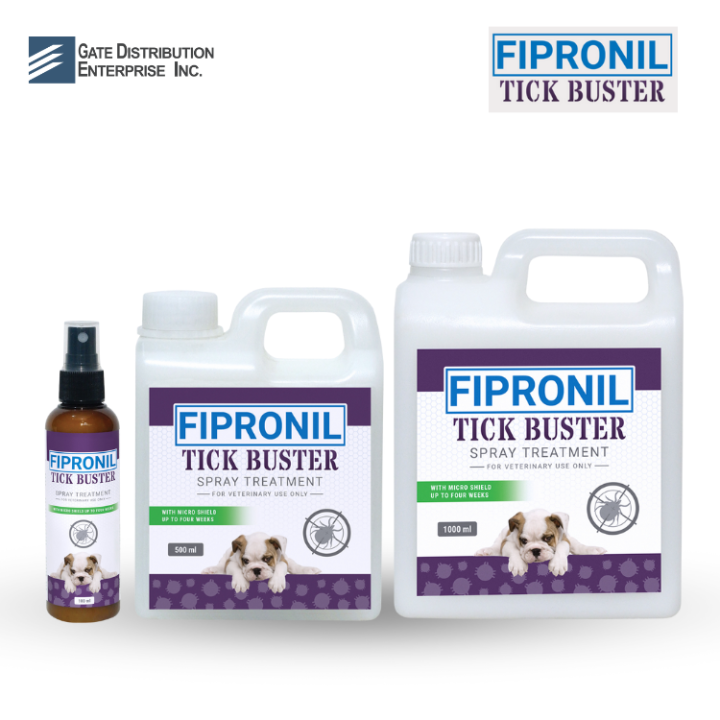 Fipronil Tick Buster for Dogs & Cats Spray Treatment Anti Garapata ...
