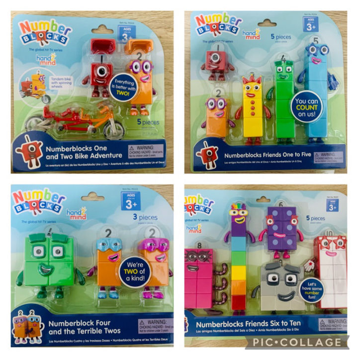hand2mind Brand Numberblocks Figures Math Toys from the US | Lazada PH