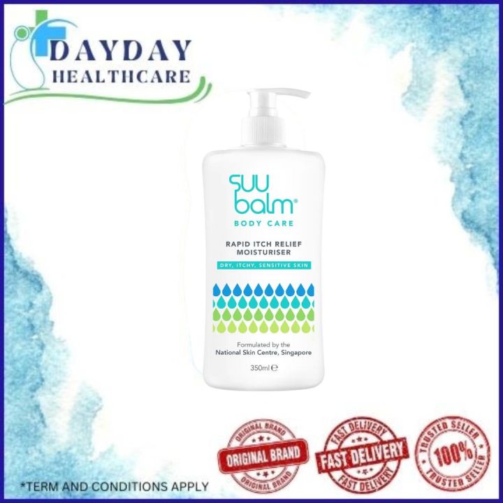 Suu Balm rapid itch relief moisturiser 350ml | Lazada