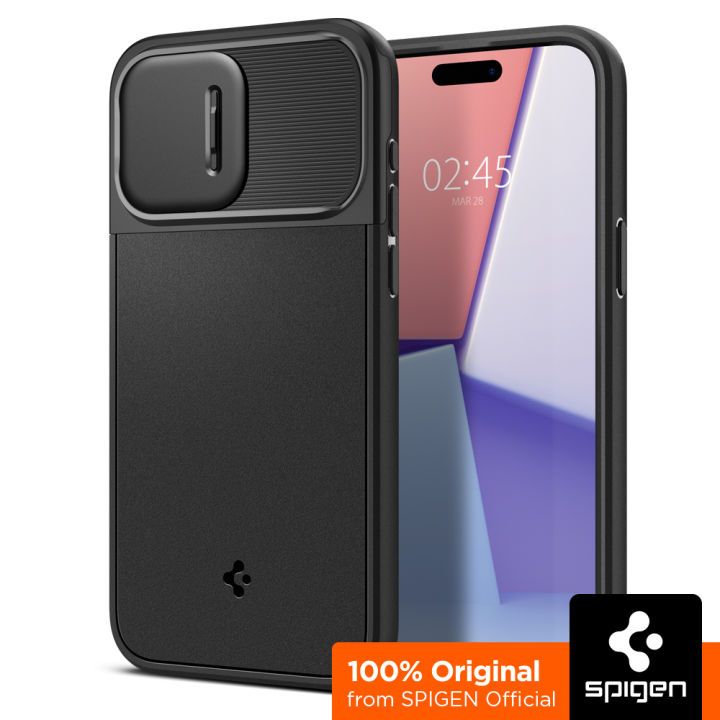 SPIGEN Case for iPhone 15 Series [Optik Armor] Slim Camera Guard with ...