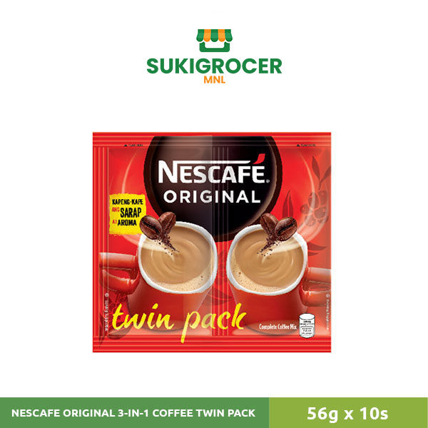 Nescafe Original 3-in-1 Coffee Twin Pack 56G x 10s | Lazada PH