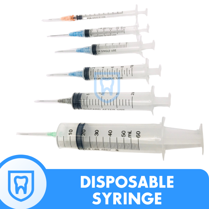 Disposable Syringe Needle (SOLD PER PC) (RANDOM BRANDS) | Lazada PH