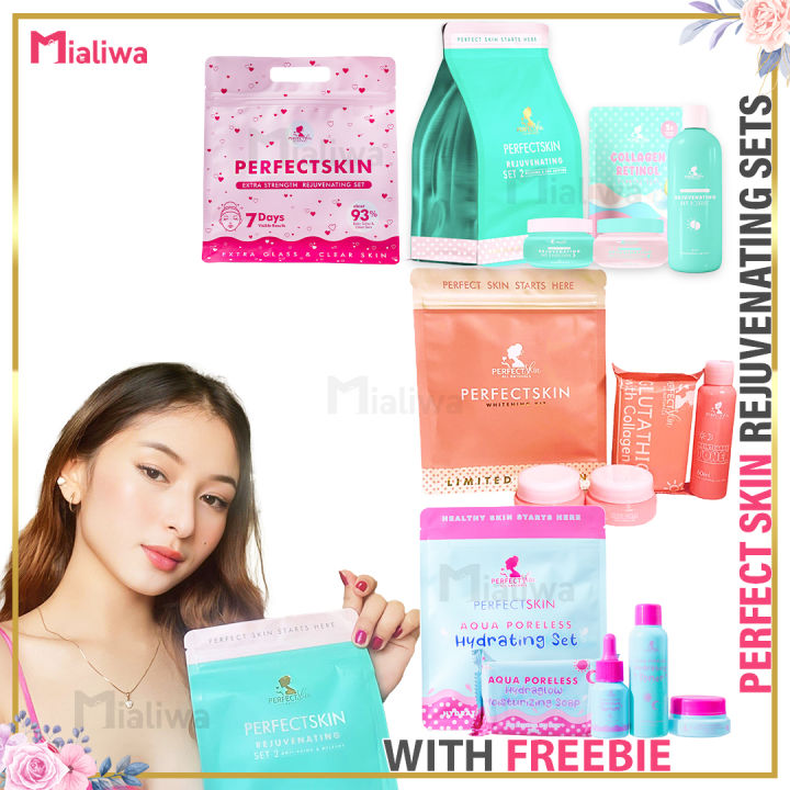 Perfect Skin Rejuvenating Set Melasma Whitening Kit Aqua Poreless ...