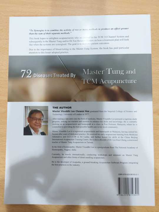 Buku 72 Diseases Treated By Master Tung and TCM Acupuncture | Lazada