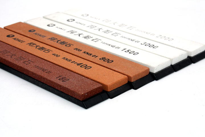 6ชิ้น/เซ็ต180 400 800 1500 2000 3000 Grit มีด Grindstone มีด Stones ...