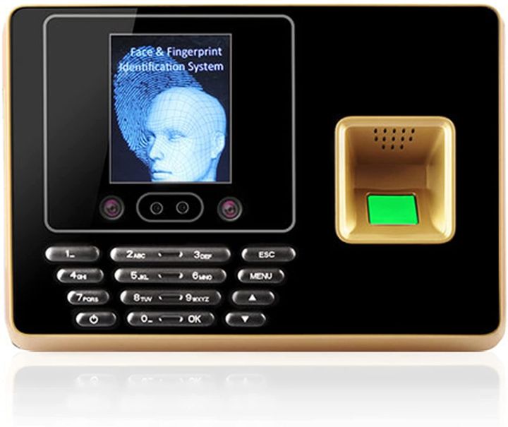 2022 Biometric Fingerprint Time Clock, Face Recognition Attendance ...