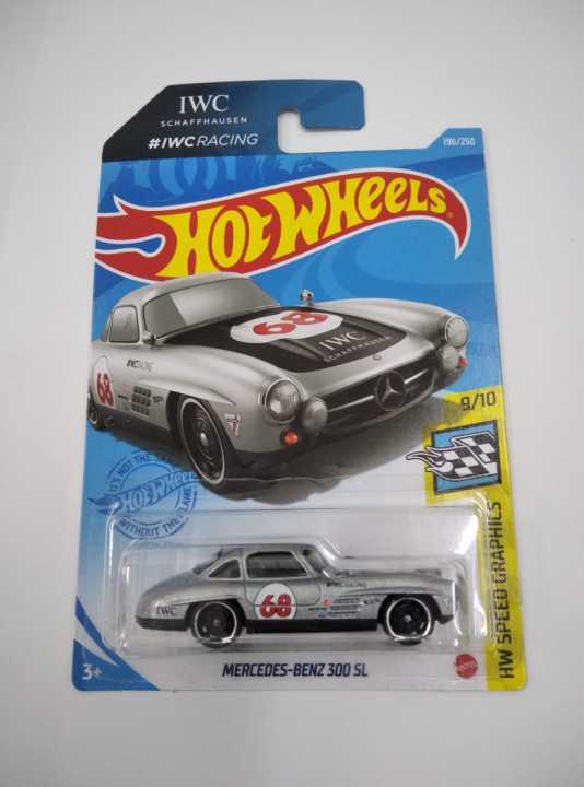 PROMO TERMURAH | MERCEDES BENZ 300 SL Diecast Hot Wheels IWC Racing ...