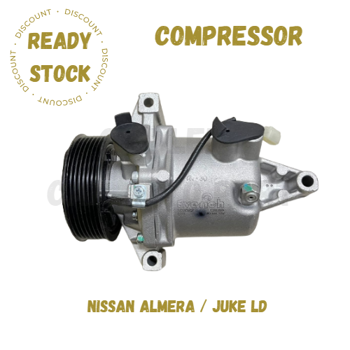 Premium Quality NISSAN ALMERA / JUKE LD AIRCOND COMPRESSOR (RECOND ...