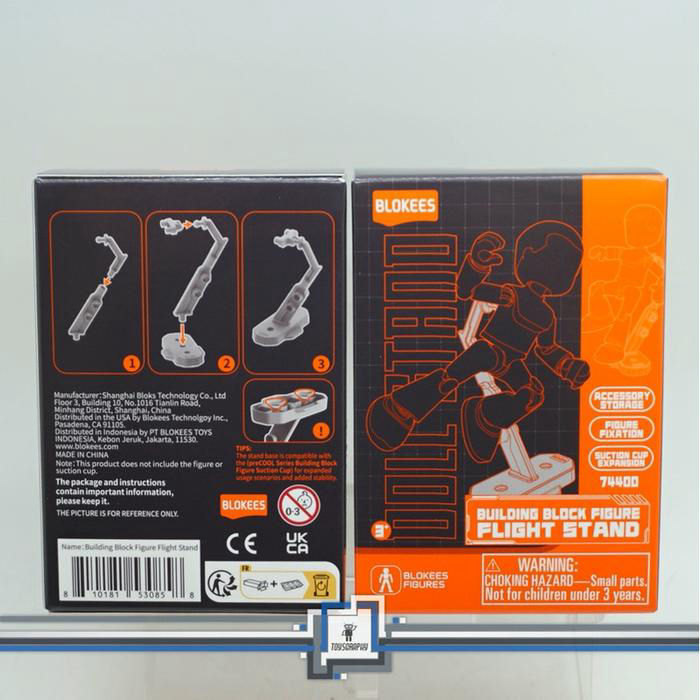 Blokees Building Block Figure Flight Stand Base Display Action Figure ...