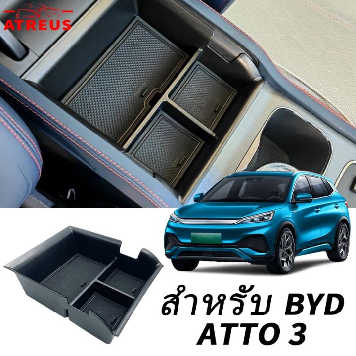 Car Center Console Btorage Box For BYD Atto 3 Armrest Storage Tray For ...