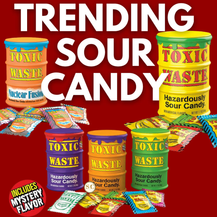 TOXIC WASTE SOUR CANDY EXTREME SOUR | Lazada PH