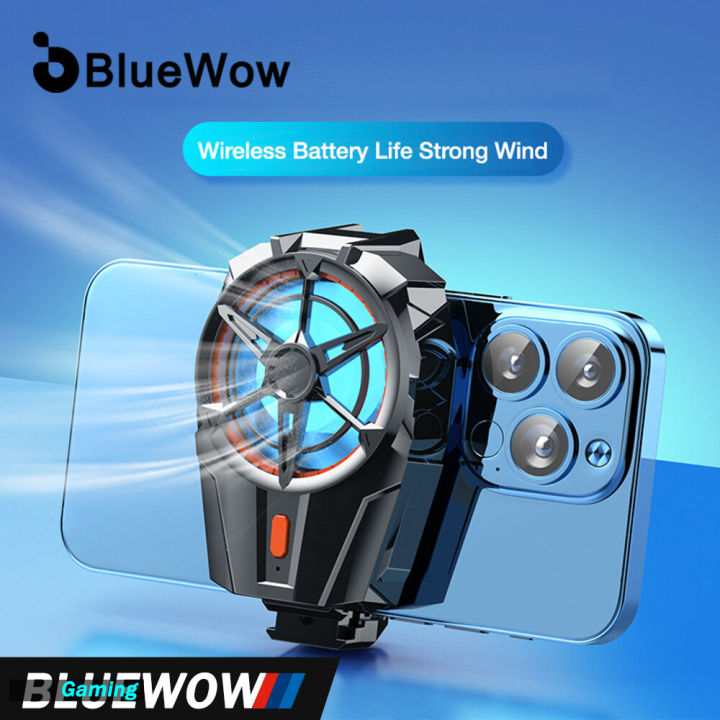BlueWow X16พัดลมระบายความร้อนโทรศัพท์มือถือมินิ,อุปกรณ์ระบายความร้อนสำหรับโทรศัพท์มือถือเครื่อง ...