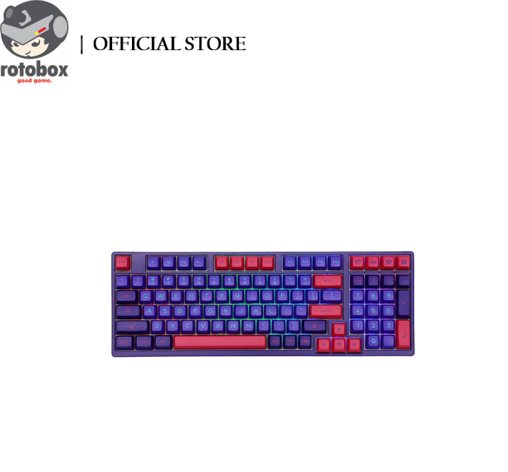 Akko 3098B Neon Multi-Mode Keyboard | Lazada PH