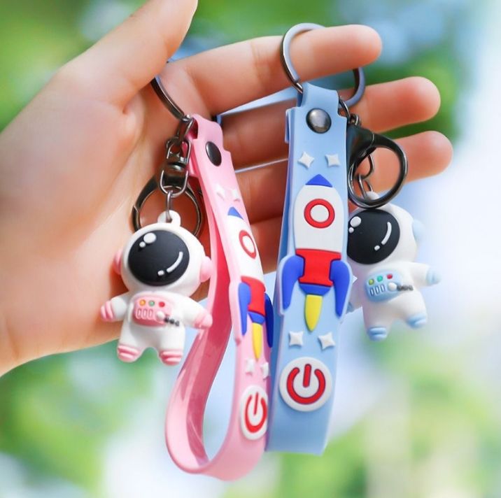 Popular Silicone Astronaut Keychain Cute Design Keychain | Lazada