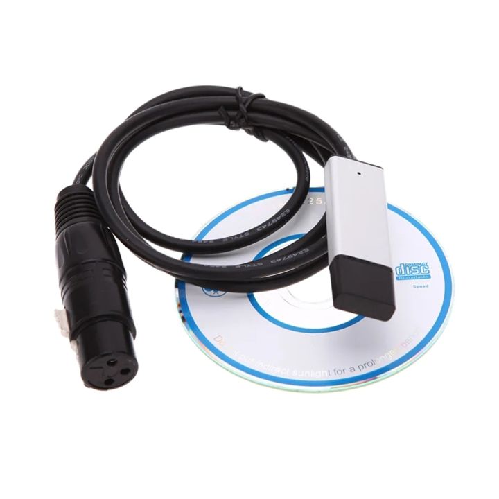 DMX512 Lighting Controller Cable Connect Stage Lights to Your Computer ...