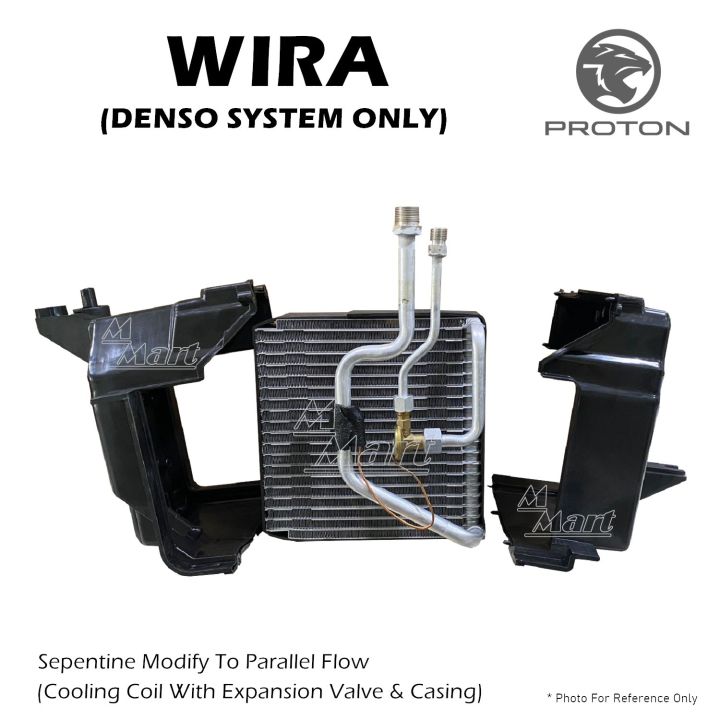 Proton Wira (Denso System) Modify Parallel flow Air Cond Cooling Coil ...
