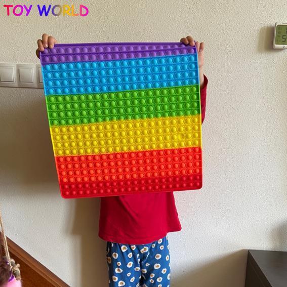 50cm jumbo giant pop it fidget toy full set box Super big size Push 400 ...