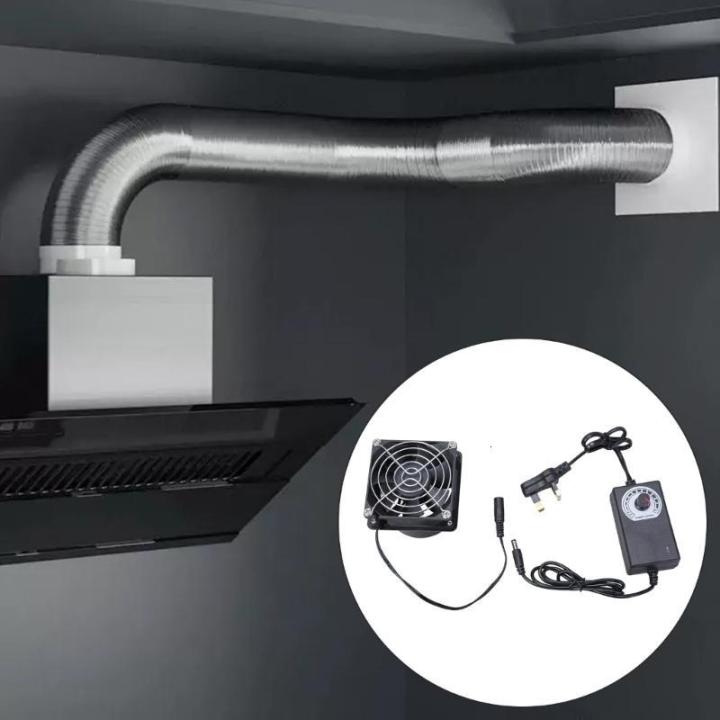 Exhaust Fan Quiet Duct Extractor Air Boosters Fan Ventilation Exhaust ...