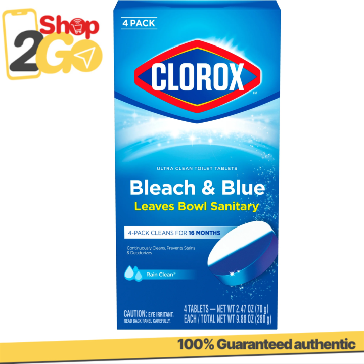 Clorox Ultra Clean Toilet Tablets - 4 Count Pack | Lazada PH