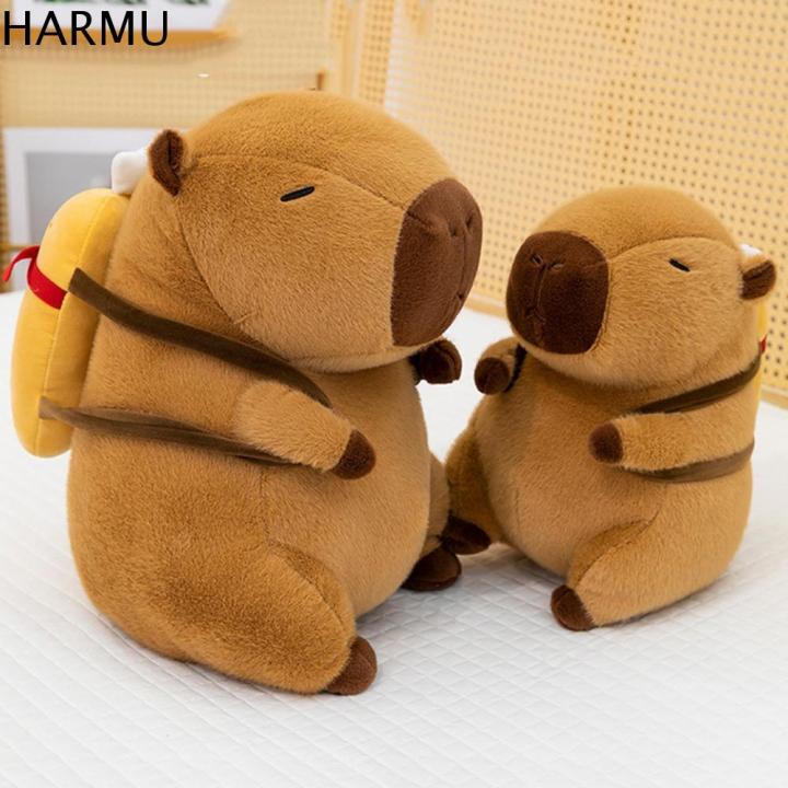 HARMU Bread Capybara Plush Doll Baking Cartoon Capybara Plush Toy Kid's Accompany Dolls Soft ...
