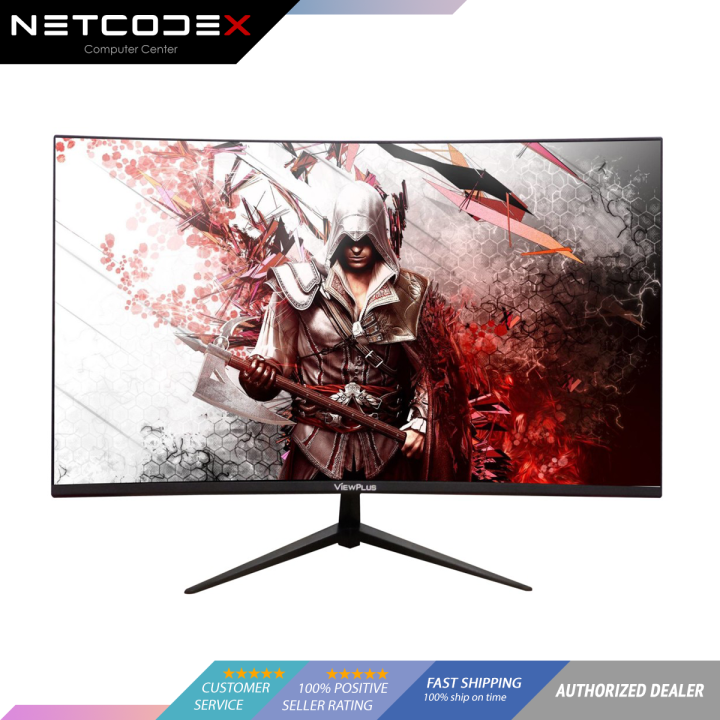 Viewplus MX-24CH 24" Full HD 1080p VA 165hz 1ms R1500 RGB Curved Gaming ...
