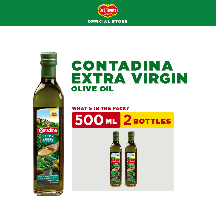 Contadina Extra Virgin Olive Oil 500ml Bundle of 2 | Lazada PH