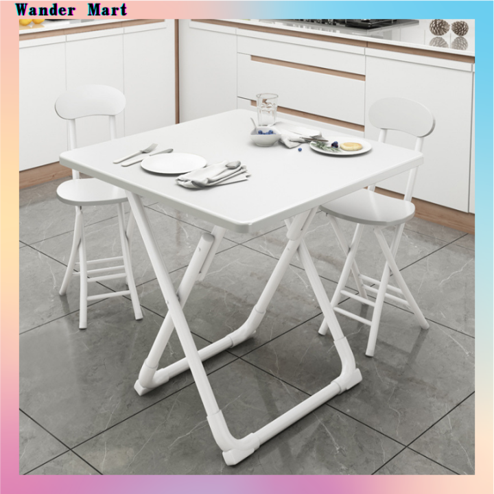 Folding Table Small Apartment Dining Table Household Round Table Simple ...