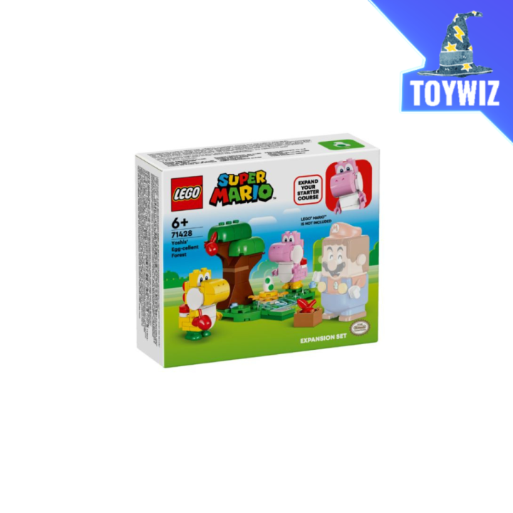 LEGO SUPER MARIO 71428 Yoshi's Egg-Cellent Forest Expansion Set (107 ...