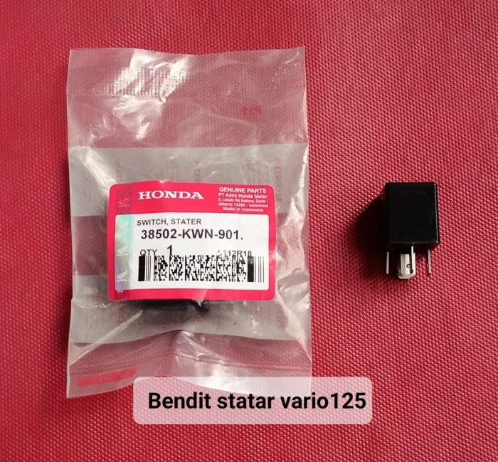 Bendik Relay Switch Stater Kaki 5 Honda Vario 125/150 LED/PCX Kode KWN ...