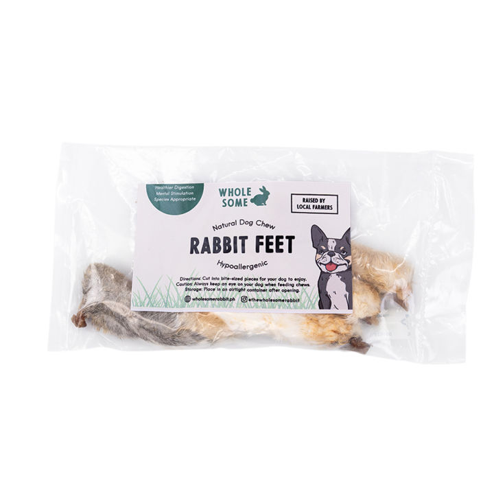 Natural Dog Chew Dehydrated Rabbit Feet | Lazada PH