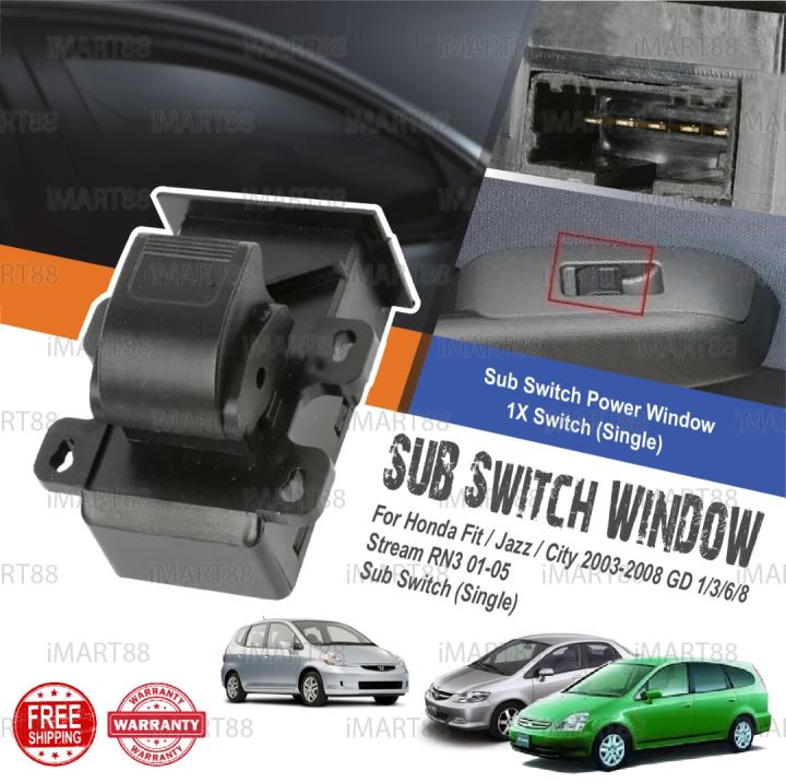 Original Honda City SEL Jazz Fit Stream RN3 Civic 2003 Power Window ...