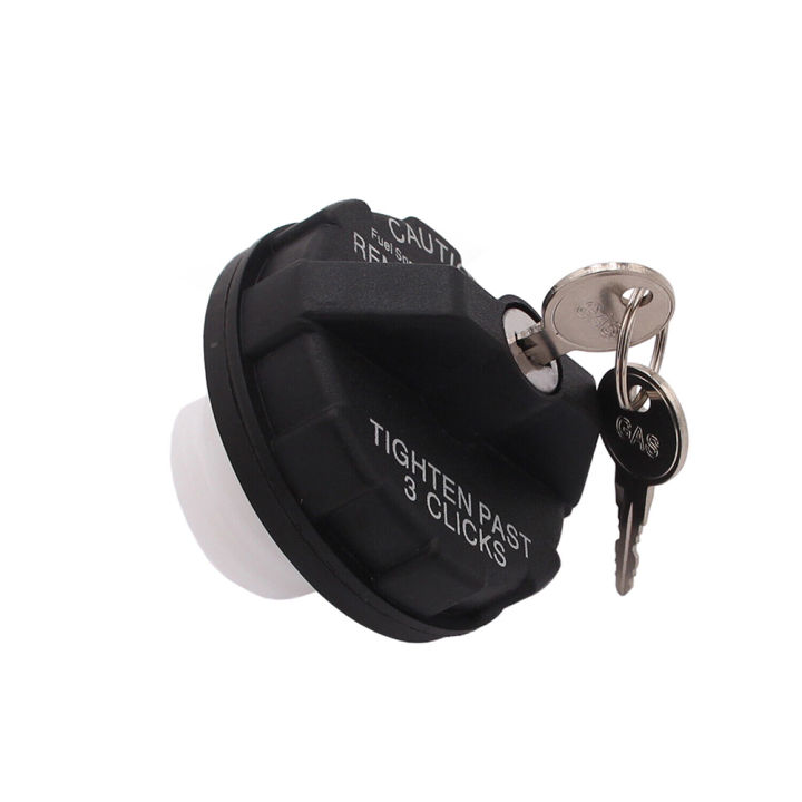 inx1e2 Car Black Locking Fuel Gas Cap Jeep Wrangler TJ YJ For-Cherokee ...