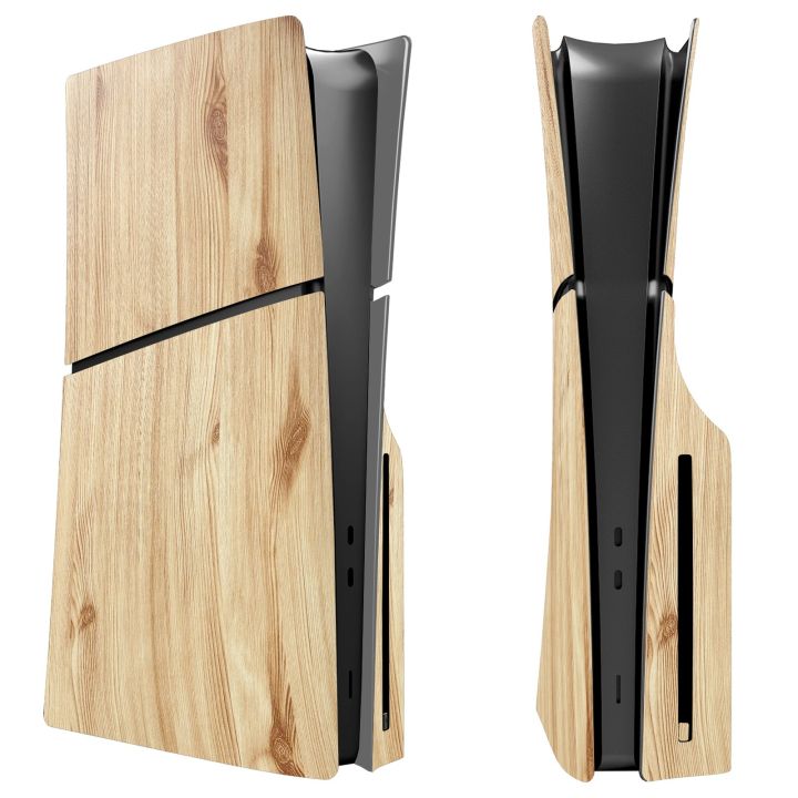 New Wood Grain Color Replacement Panel for PS5 SLIM Optical Drive ...