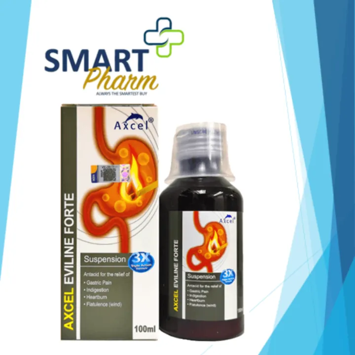 AXCEL EVILINE FORTE SUSPENSION 120ML EXP11/2026 | Lazada