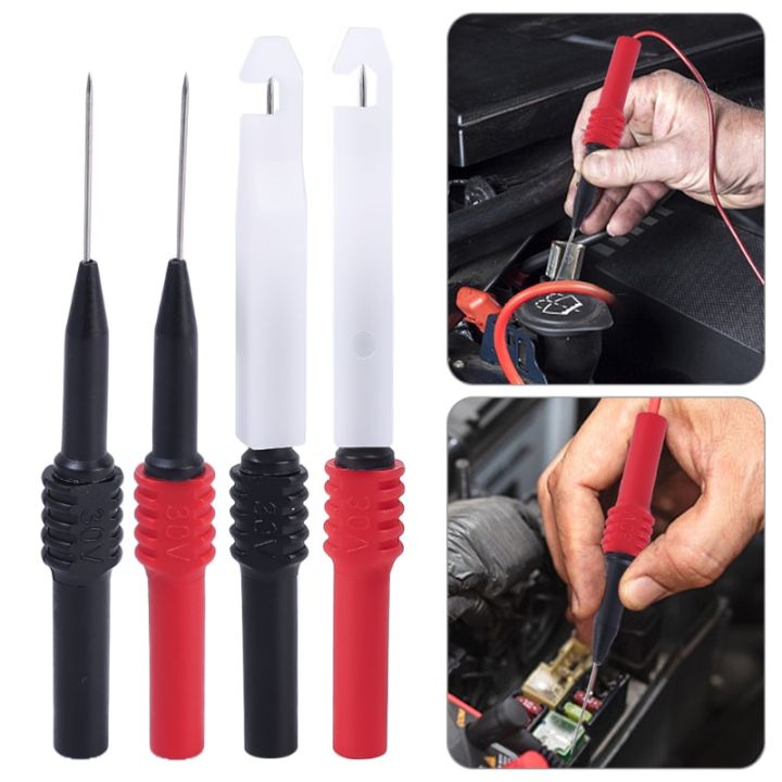 2pcs/set Car Repair Probes Diagnostic Tools Extention Back Piercing ...