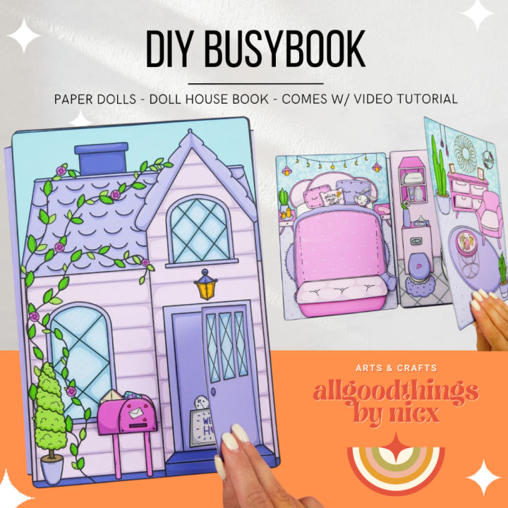 COD Sophia Paper Doll House 22 High Quality Pages | Lazada PH