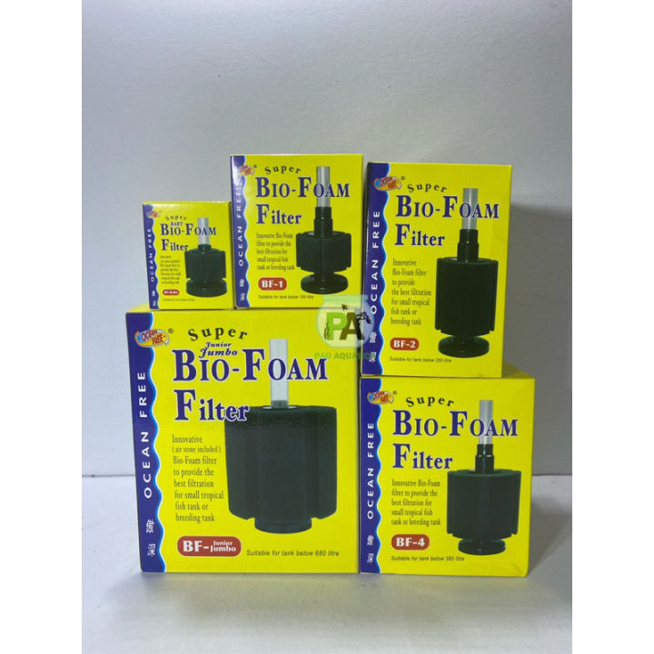 Ocean Free Super Bio-foam filter bf-baby bf-1 bf-2 bf-4 | Lazada PH