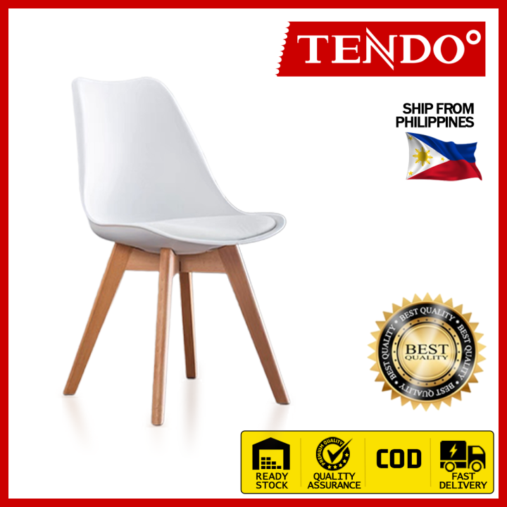 TENDO Nordic Study Chair with Cushion Modern Simple Dining Chair ...