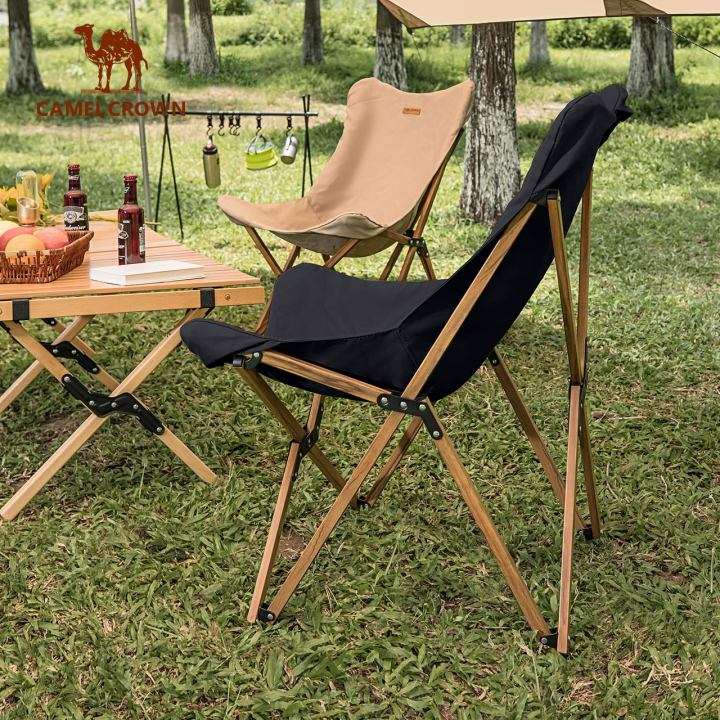 CAMEL CROWN Ultralight Camping Folding Chair Aluminum alloy Portable ...