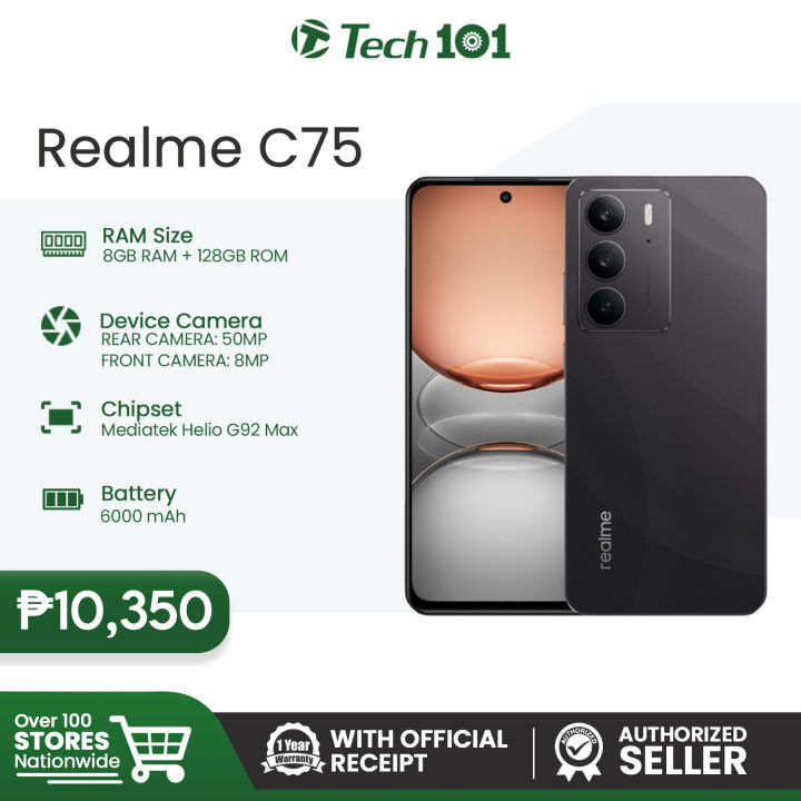 Realme C75 With Official Receipt With Warranty - Authorized Dealer ...