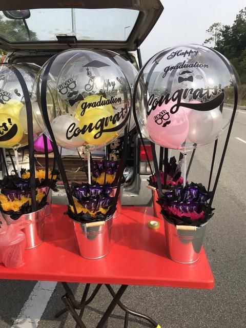 🔥Ready stock🔥A4 SIZE Happy graduation Sticker for Bubble Balloon ...