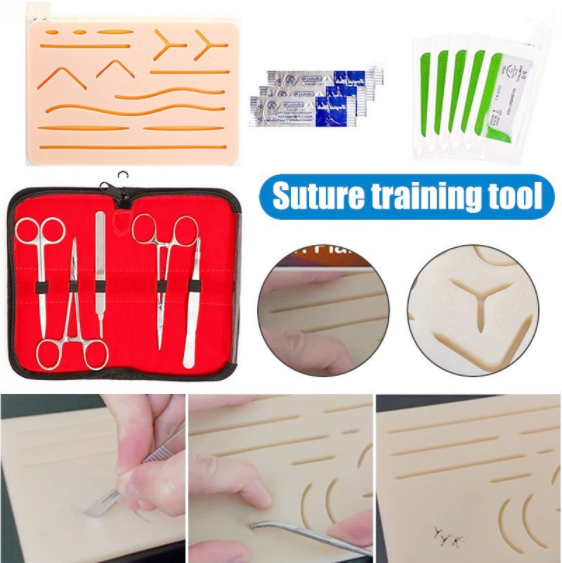 All-inclusive suture kit 17 in 1 medical skin suture surgery training ...