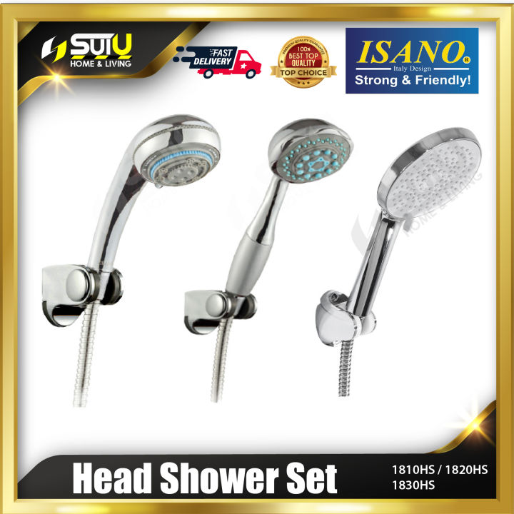 ISANO 1810HS 1820HS 1830HS Head Shower Set | Lazada